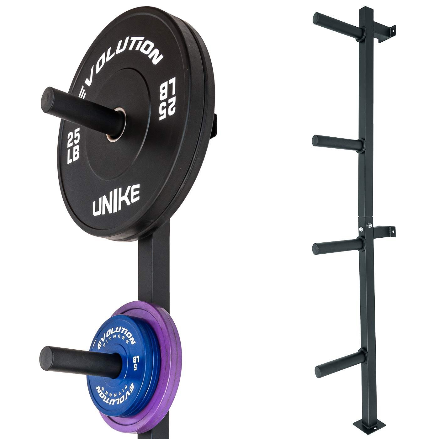 Rack Discos Pared - UNIKE - evolution fitness